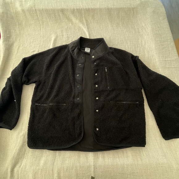 PINK Victoria's Secret | Jackets & Coats | Vs Pink Black Bomber Style ...